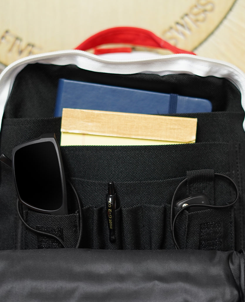 Ruck - 26 Liter Deluxe Backpack (Red White & Blue) - Rockwell Time